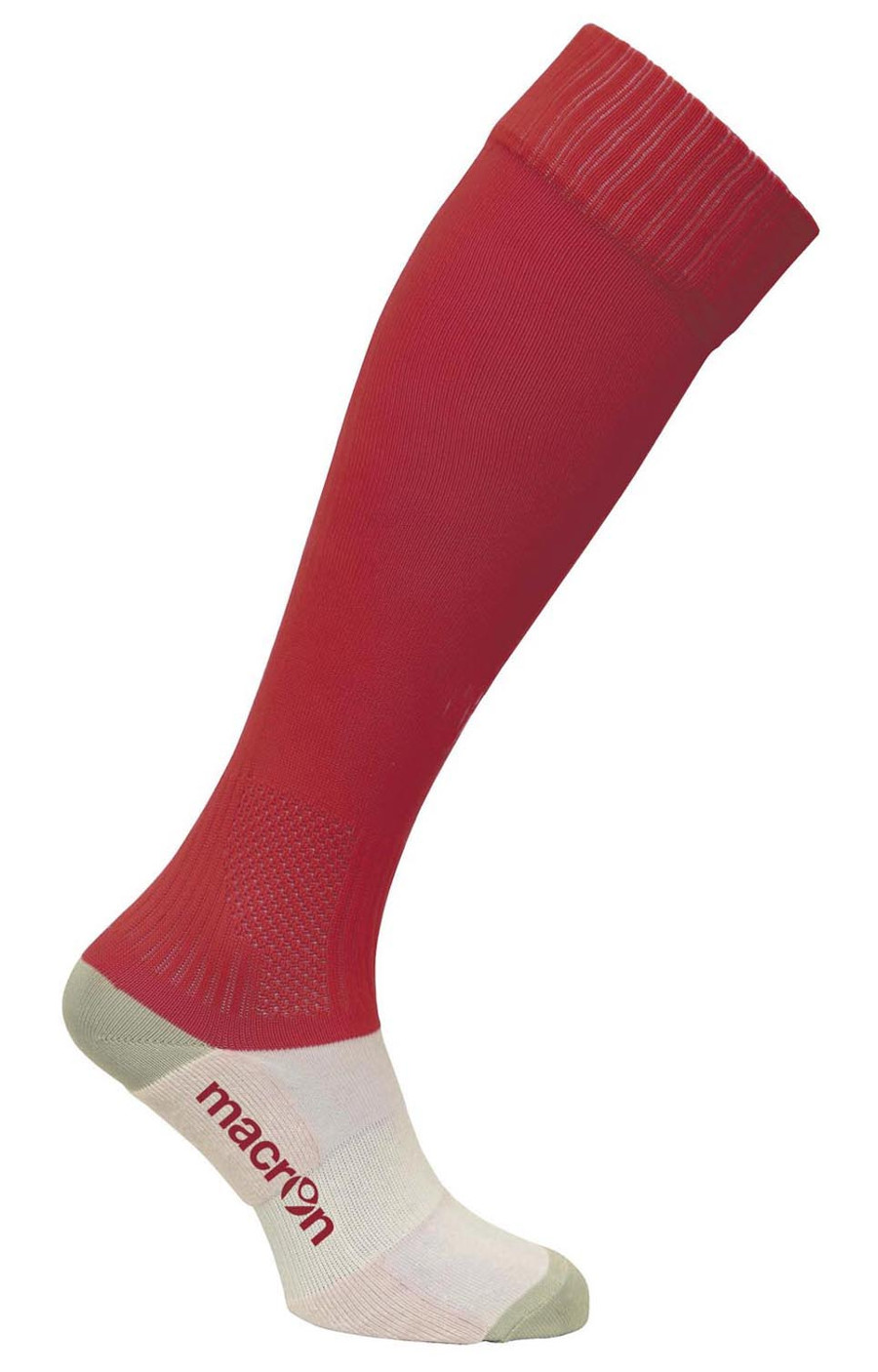RED Round Monocolour Socks | Macron Sports Hub West Midlands
